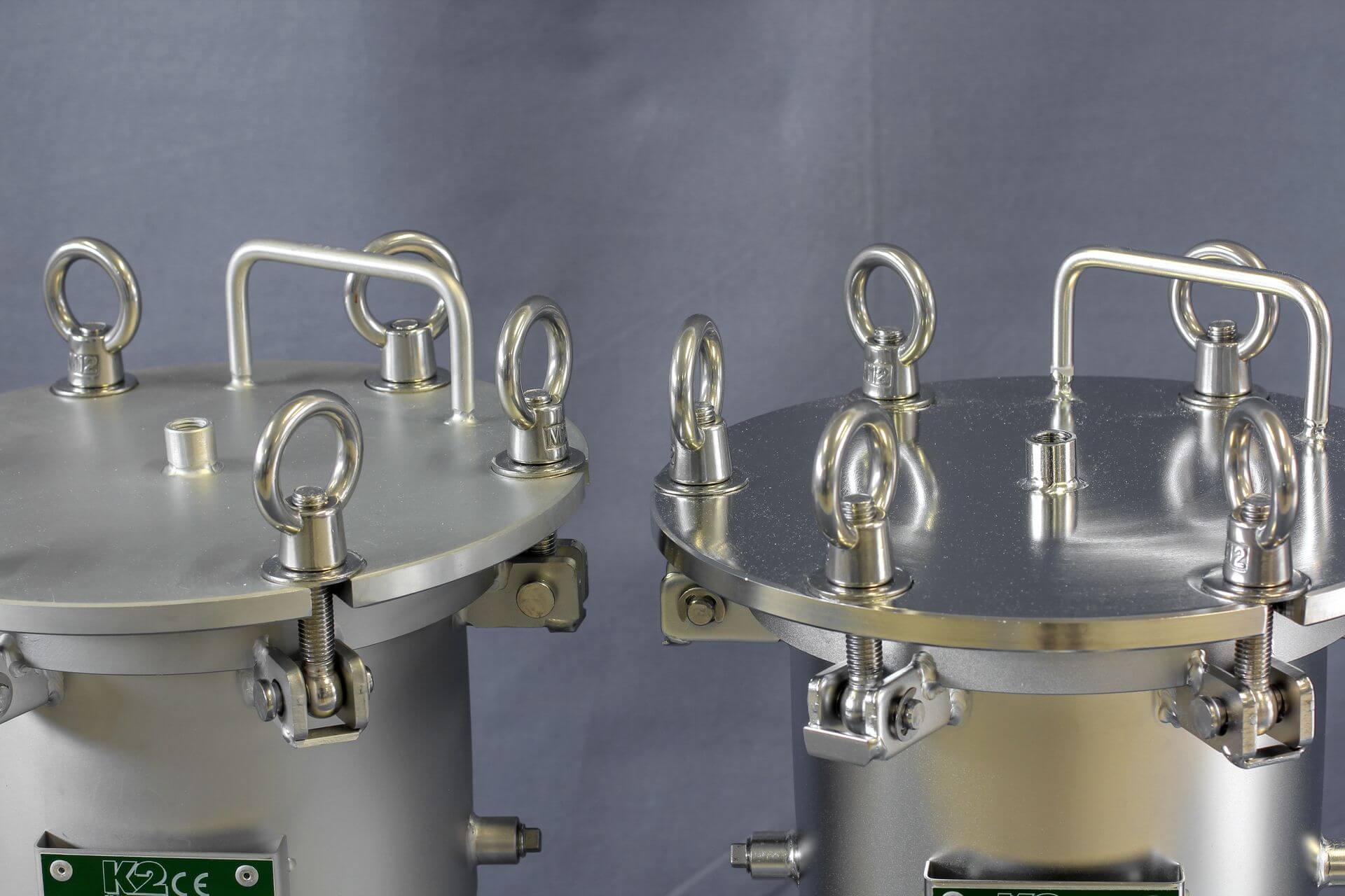 Filtre à poche inox pour liquide industriel jusque 180 m3h - K2TEC