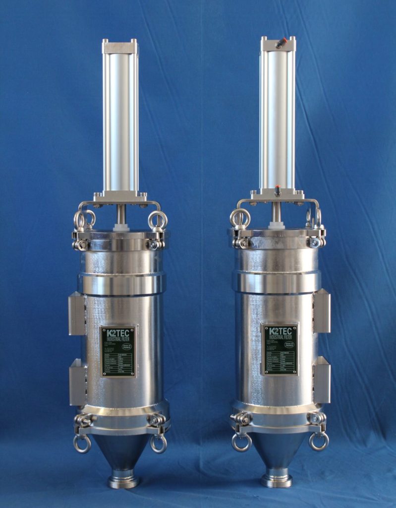 Filtration de fromage fondu : filtration avant conditionnement